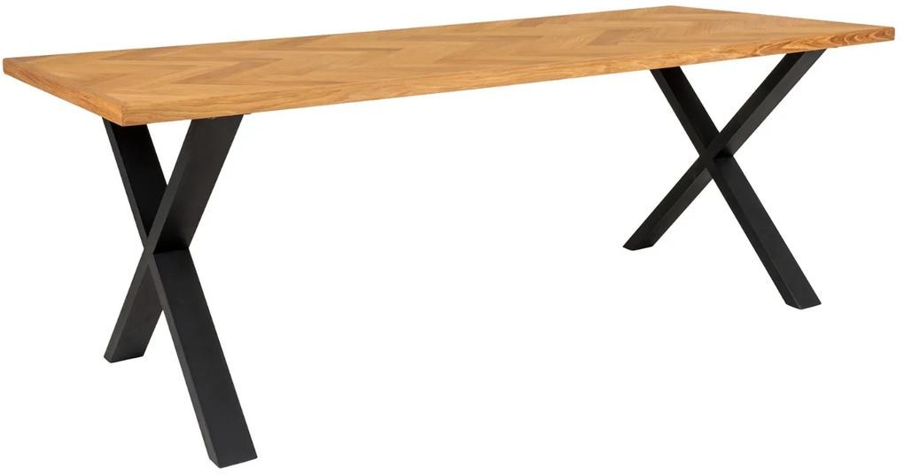 OnaDnes -20% Nordic Living Dubový jídelní stůl Bordeo 200 x 95 cm