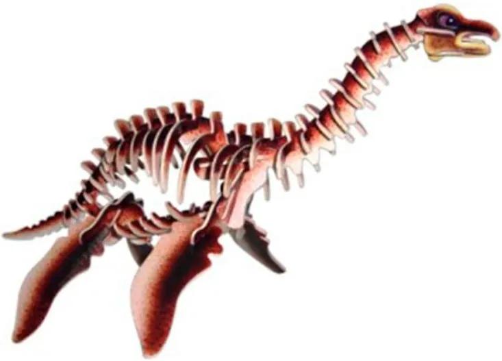 Woodcraft dřevěné 3D puzzle - skládačka Plesiosaurus JC010