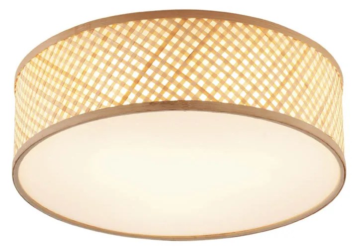 Orientální bambusové stropní svítidlo přírodní 40 cm - Tremmo