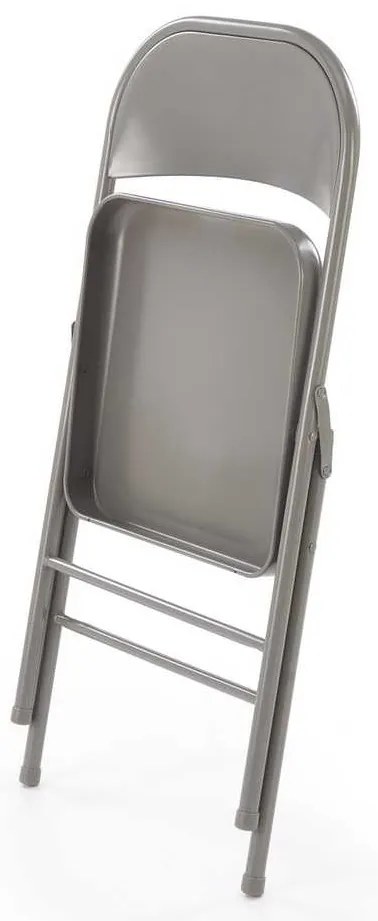 Skládací židle Acton, šedá