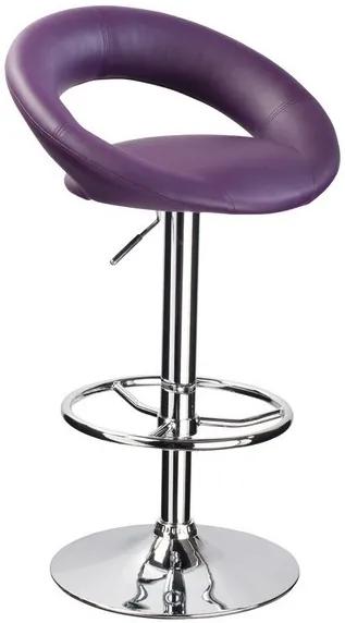 Casarredo Barová židle KROKUS C-300 fialová