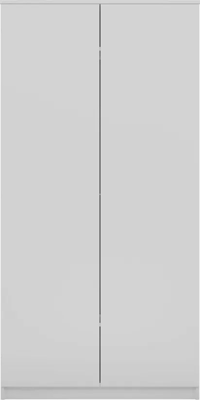 TPS Šatní skříň SD-90 cm - Bílá