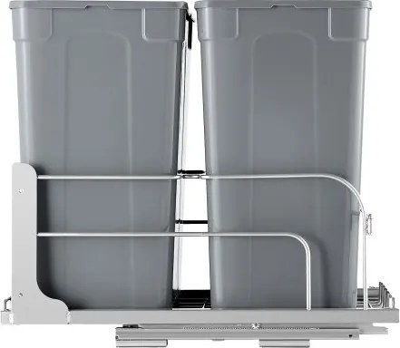 Výsuvný odpadkový koš VEVOR, 33,122 l × 2
