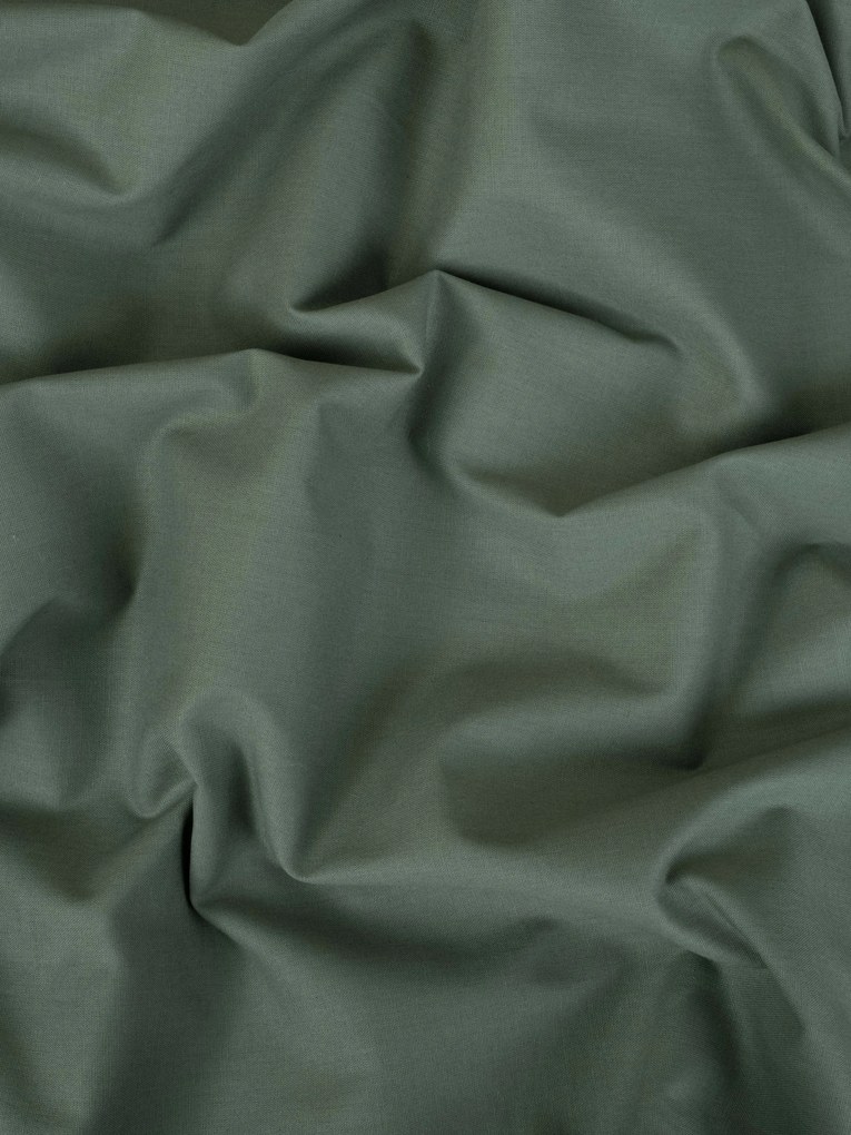 MK Lůžkoviny Bavlněné povlečení Renforcé -  Jasmine olivová 140 × 200 cm, 70 x 90 cm