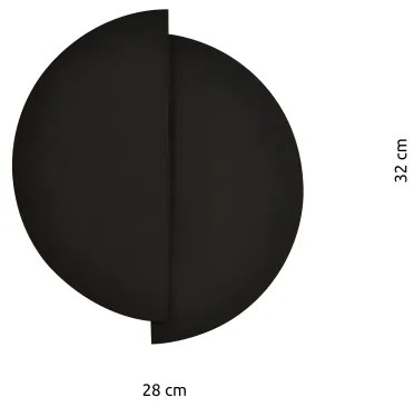 Nástěnné svítidlo FORM 1xG9/8W/230V černá