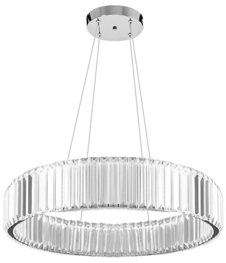 Stropní svítidlo LED APP982-CP stříbrné