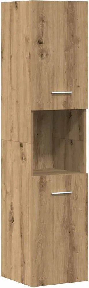 3dílná koupelnová sestava dub artisan kompozitní dřevo 3328592