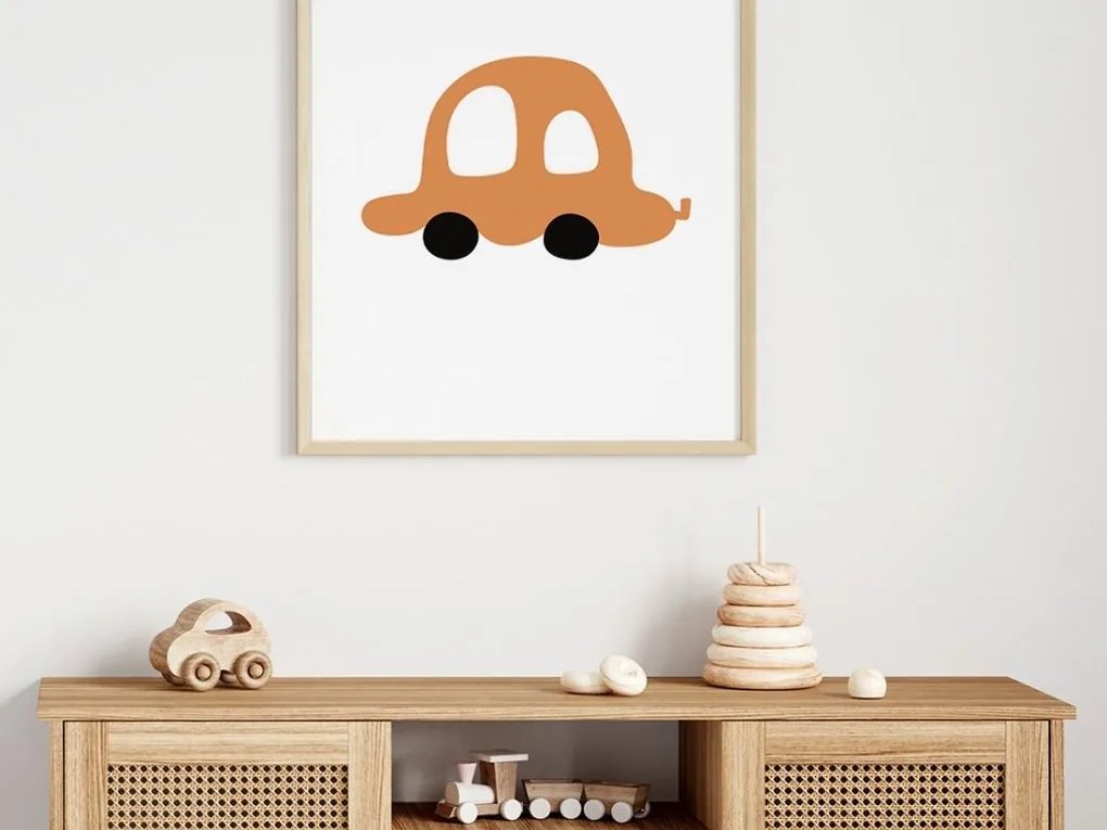 Dětský plakát na zeď AUTO Zvolte rozměr: 20 x 30 cm