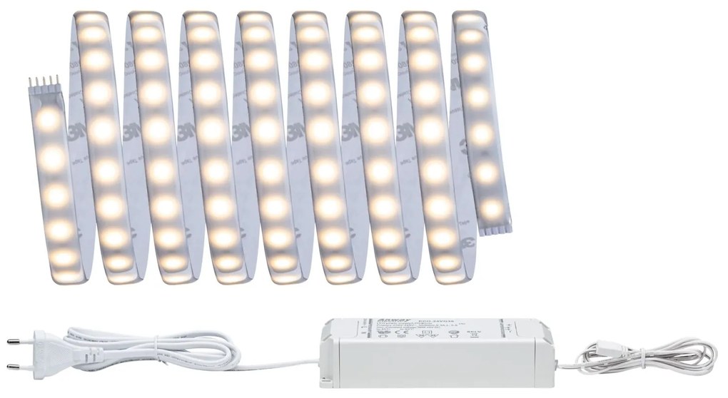 Paulmann 70666 MaxLED 500 plast, Basic Set 20W 2700K, 3m rozšiřitelný na 5,4m, včetně trafa
