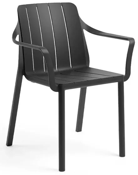 Nardi Plastové křesílko TIBERINA Armchair Barva plastu: Antracite