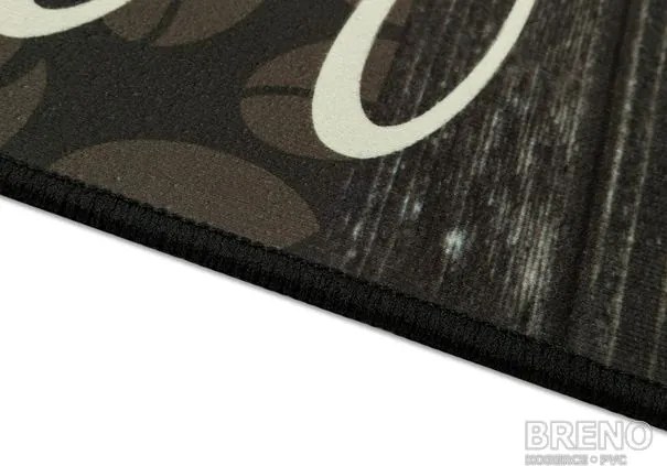 Breno Kusový koberec LUNA 103/black, 60x180 cm, Vícebarevné