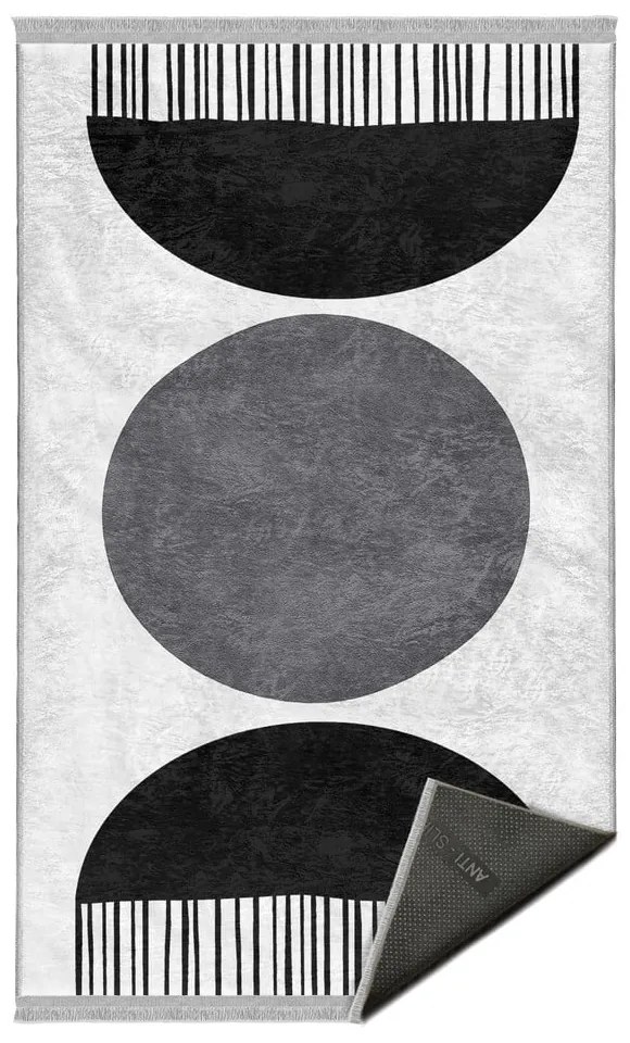 Bílo-černý koberec 160x230 cm – Mila Home