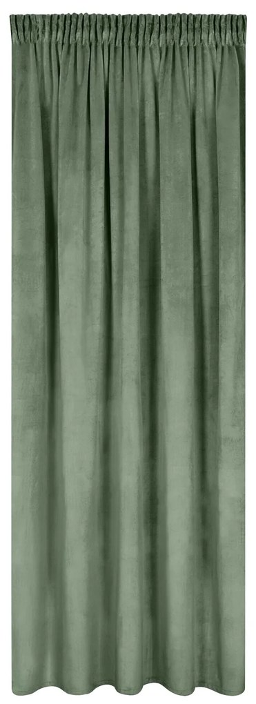 ZATEMŇOVACÍ ZÁVĚS NA PÁSCE ROSA 140X270 CM TMAVĚMĚTOVÁ