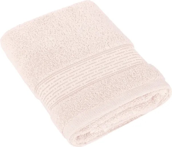 Bellatex Froté ručník a osuška kolekce Proužek béžová rozměr 50x100 cm
