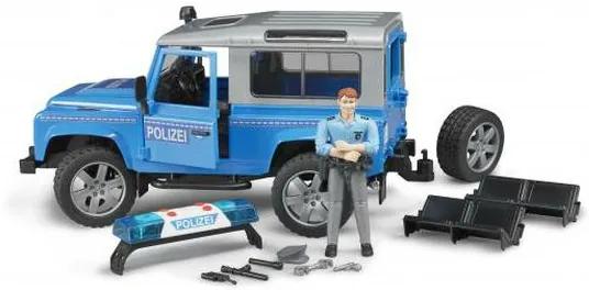 Bruder 02597 Land Rover Defender Policie s policistou