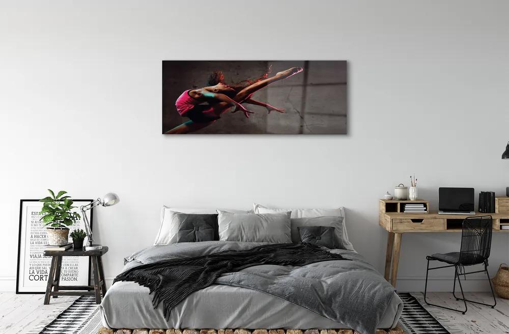 akrylový obraz Žena motouz 120x60 cm