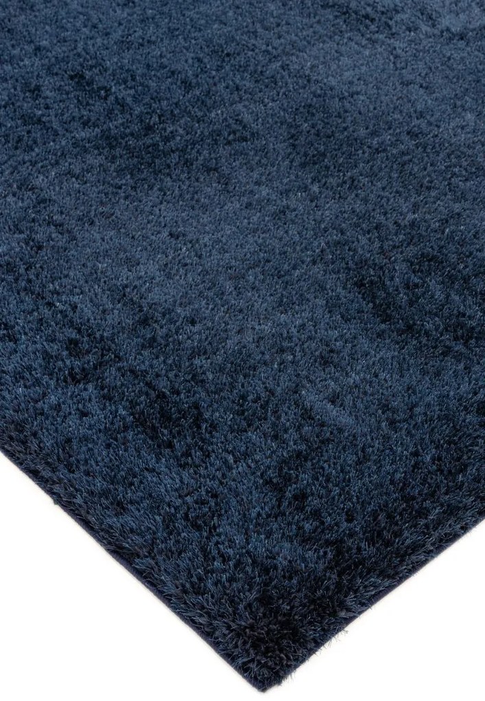 Modrý koberec Trebbia Navy Rozměry: 80x150 cm