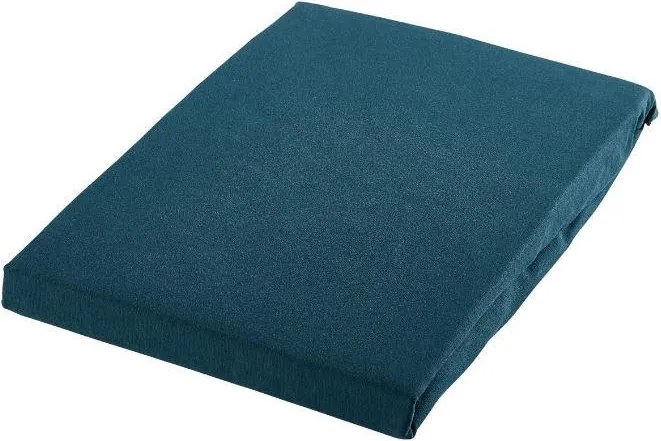 XXXLutz ELASTICKÉ PROSTĚRADLO, žerzej, petrolej, 180-200/200-220 cm Novel - Prostěradla - 005054003206