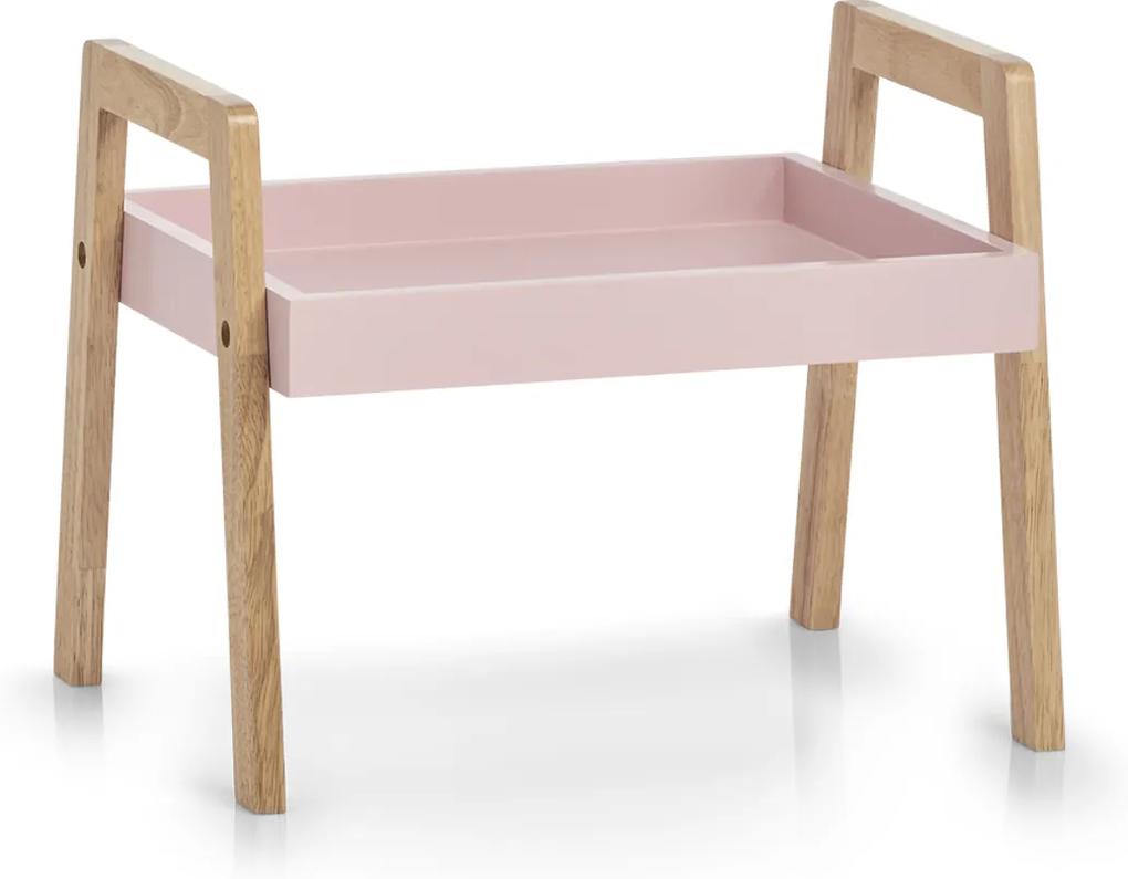 Zeller Odkládací stolek rosé, 17018