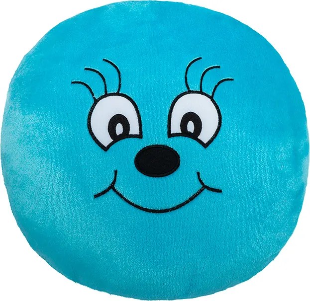 Bellatex Polštářek Kulička Modrá 35 cm, (průměr)