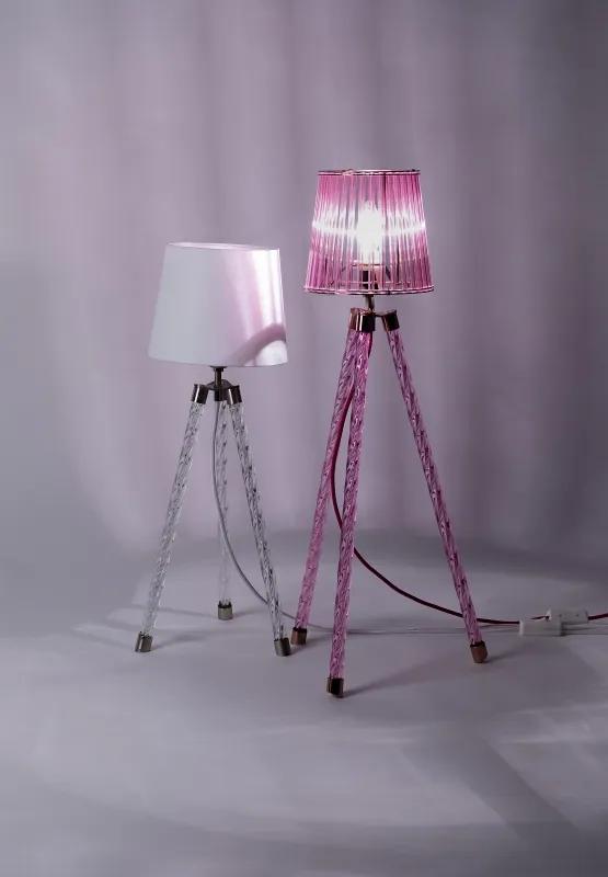 Moderní stolní lampa HOOPS 02-TL-NI-LSW - ARTGLASS