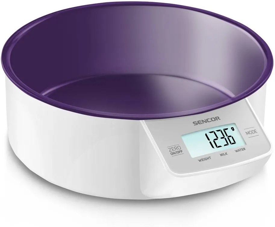 Kuchyňská váha digitální fialová SKS 4004VT - Sencor