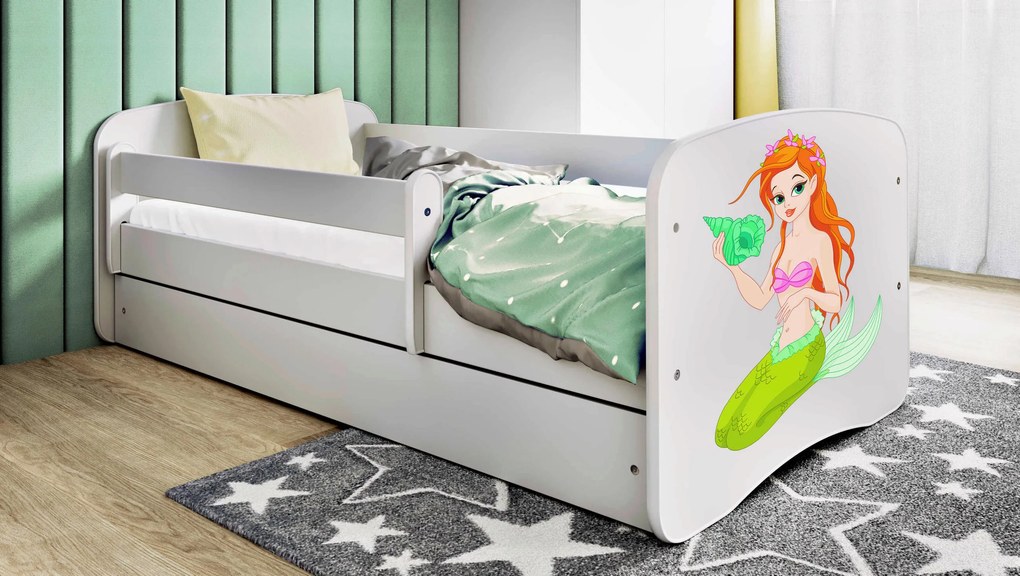 XXXLutz POSTEL PRO DĚTI A MLÁDEŽ 80/160 cm, bílá MID.YOU - Dětské pokoje sestavy - 00214200023R