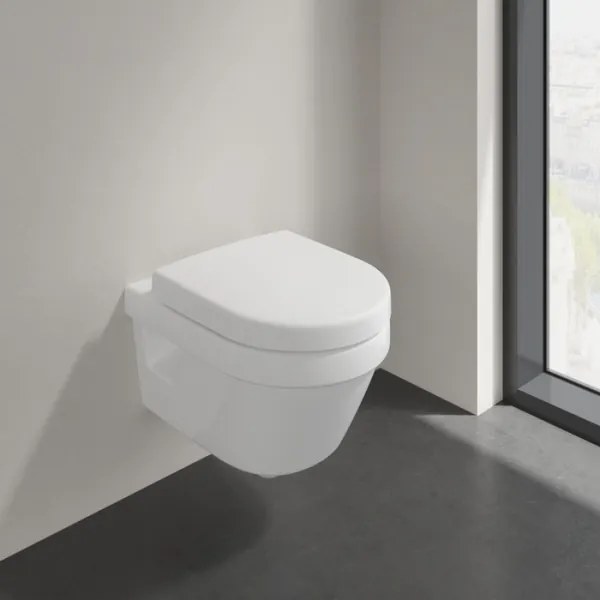 Villeroy & Boch 9M66S201 - Záchodové prkénko SoftClose ARCHITECTURA bílá