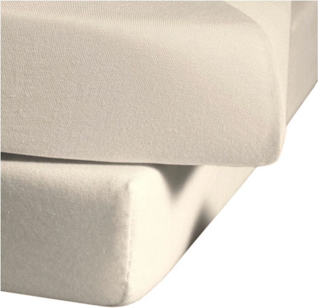 XXXLutz PROSTĚRADLO, single jersey, přírodní barvy, 100/200 cm Fleuresse - Prostěradla - 003273999829