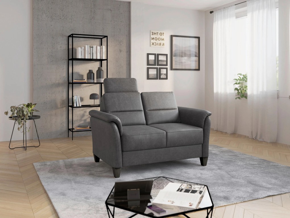 XXXLutz DVOUMÍSTNÁ POHOVKA, textil, antracitová Sit & More - Pohovky - 00014401971D