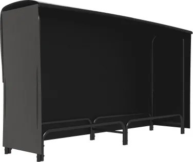 Outsunny stojan na dřevo s 600D Oxford plachtou, robustní kovový rám, nastavitelný, nosnost 200 kg, pro vnitřní i venkovní použití, 180x36x99 cm, čer…