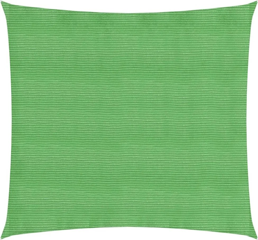 vidaXL Stínící plachta 160 g/m² 3,6 x 3,6 m HDPE [42287] Barva: světle zelená