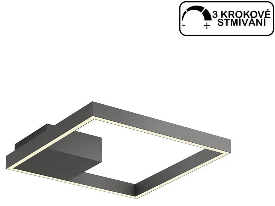 Světla a lustry REDO GROUP Černé nástěnné - stropní světlo Redo FEBE 01-2855/ LED 30W/3000K-4000K Barva světla: 4000K