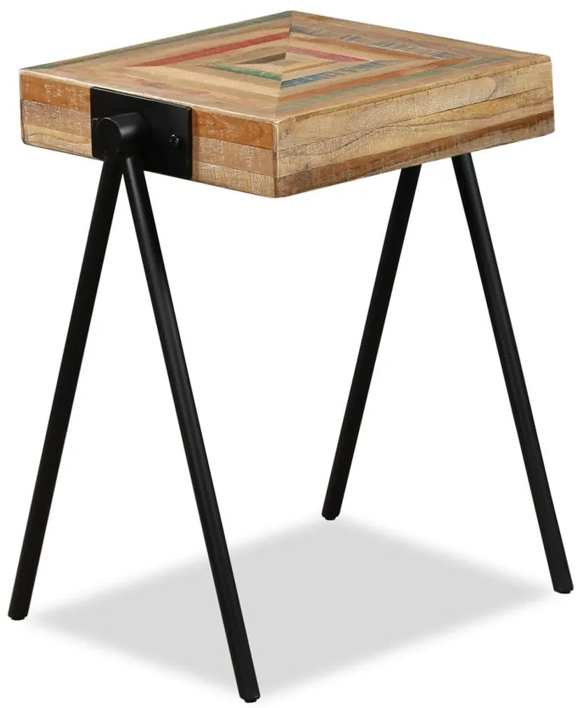 Odkládací stolek masivní recyklovaný teak 245408