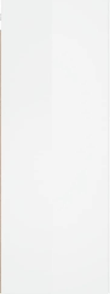 vidaXL Nástěnná skříňka 69,5 x 34 x 90 cm kompozitní dřevo [834980] Barva: bílá s vysokým leskem