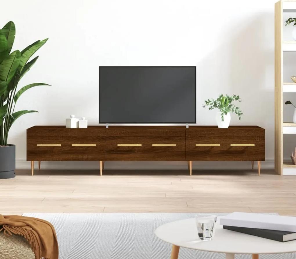 vidaXL TV skříňka 150 x 36 x 30 cm kompozitní dřevo [829146] Barva: Bílá