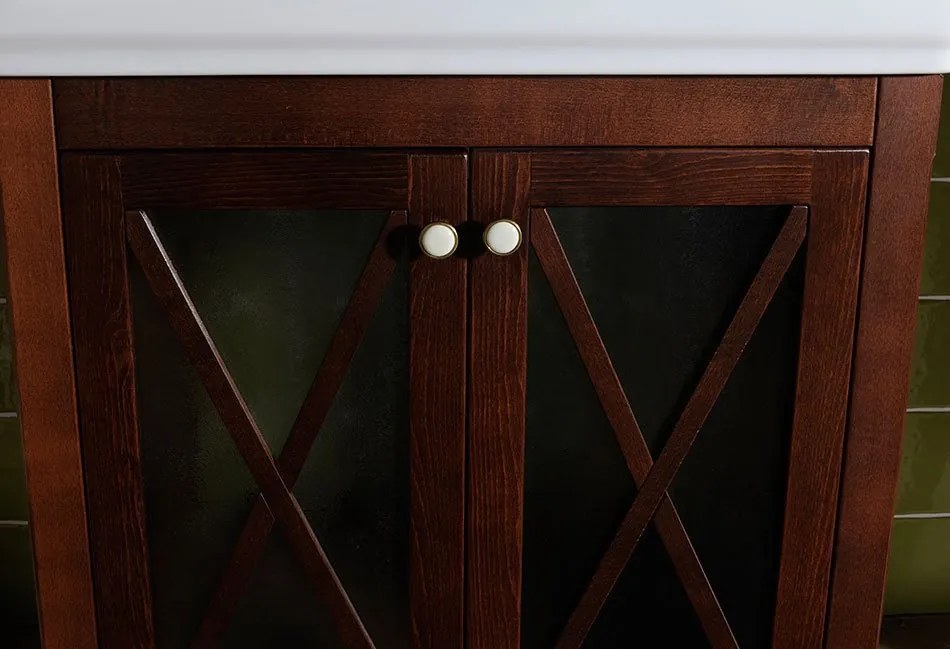 Sapho Sapho, CROSS umyvadlová skříňka 70x81x47cm, buk, CR375