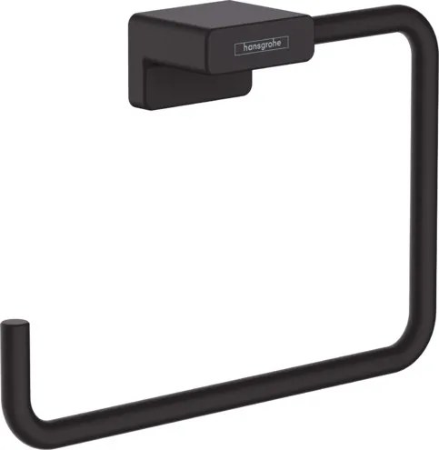 Hansgrohe AddStoris, kruh na ručník, matná černá, HAN-41754670