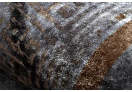 Dywany Luszczow Dětský kusový koberec MIRO 51278.812 pratelný  Mramor, řecký protiskluz, šedá / zlatý Rozměr koberce: 140 x 190 cm