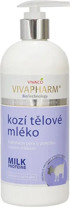 Tělové mléko s kozím mlékem VIVAPHARM