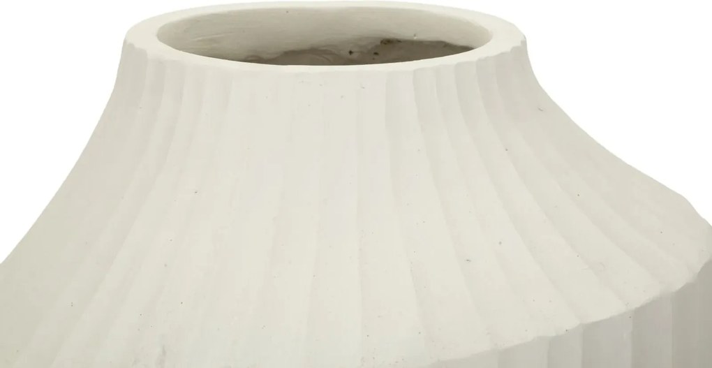Váza Ice Pot 50,5 cm krémová