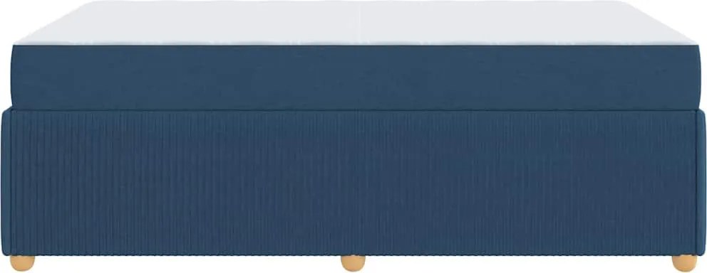 Rám postele Modrá 120 x 190 cm textil 3398372