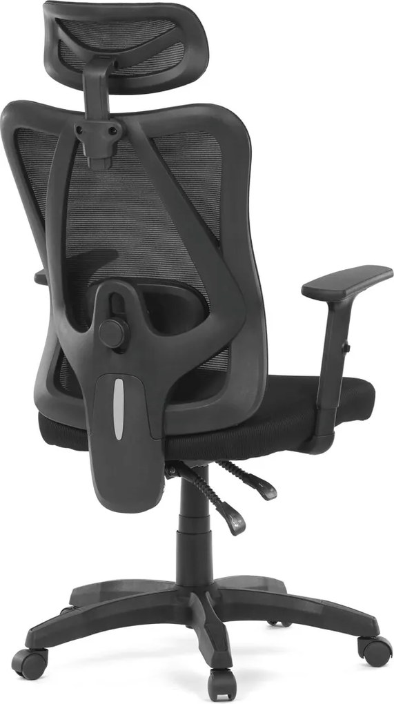 Ergonomická kancelářská židle ORVIN - černá síťovina