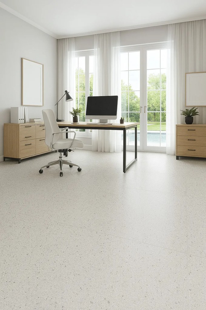 Beaulieu International Group, PVC podlaha - lino Master X 2981, na míru, šíře 2m,4m, šedá, bez podkladu, chodba / předsíň