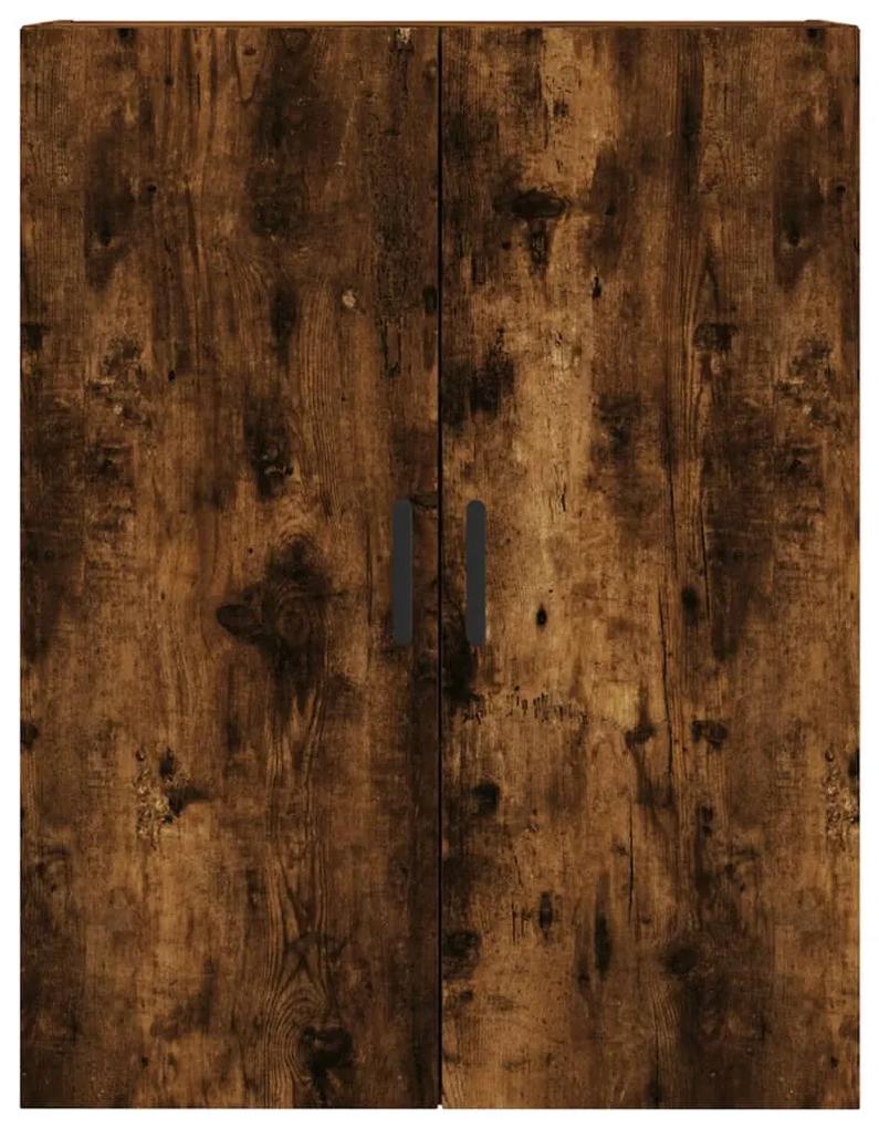 Skříň highboard kouřový dub 69,5 x 34 x 180 cm kompozitní dřevo,  3195744