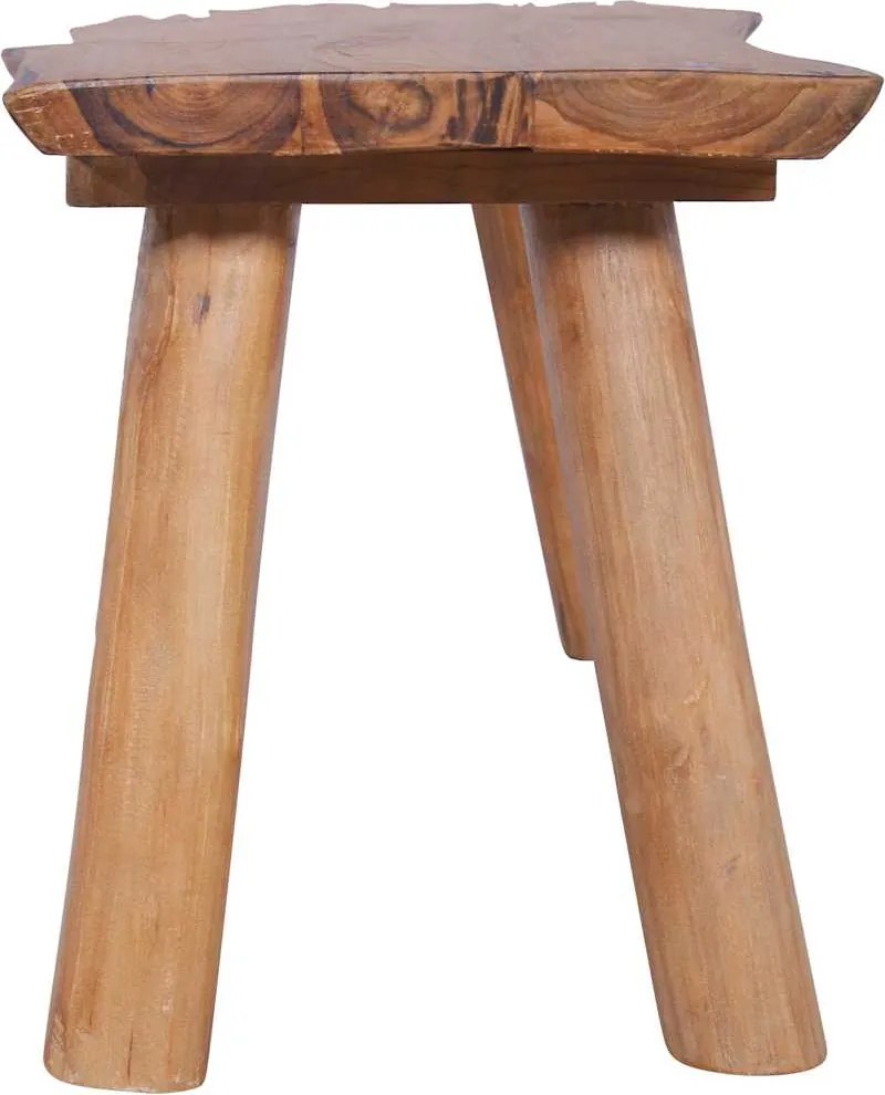 Zahradní lavice 120 cm masivní teakové dřevo 288817