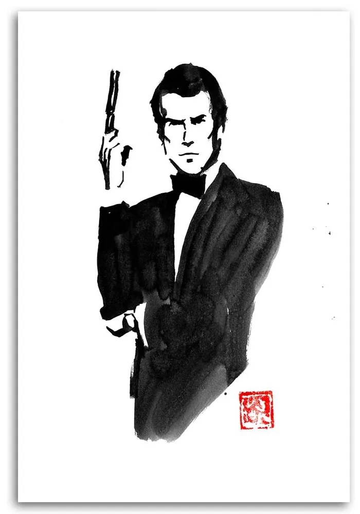 Gario Obraz na plátně James Bond - Péchane Rozměry: 40 x 60 cm