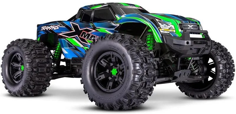 Traxxas x-maxx 8s belted 1:5 4wd rtr zelené