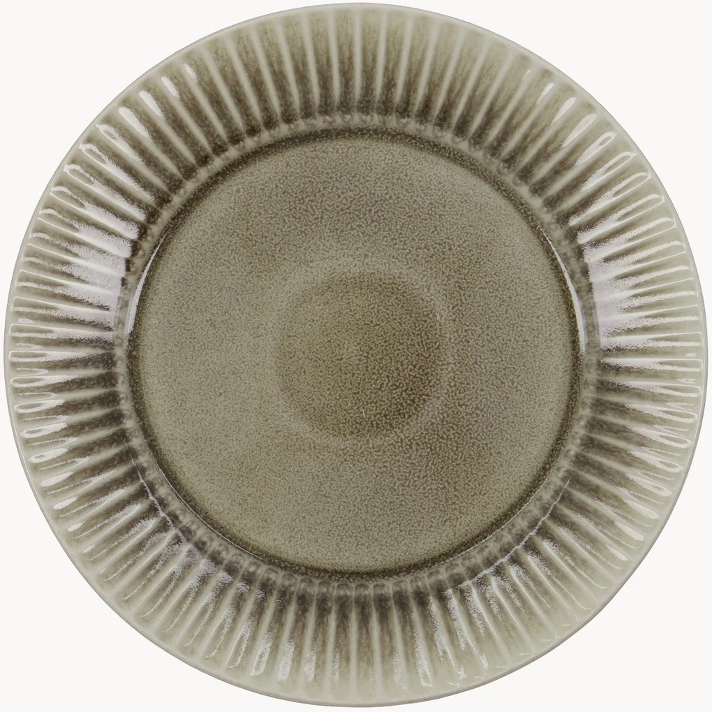 Mělký talíř Pleat