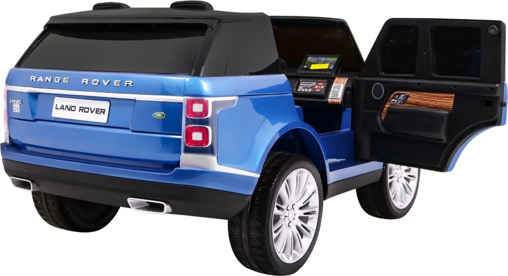 Ramiz Range Rover HSE lakované dětské auto pro 2 děti modré SUV